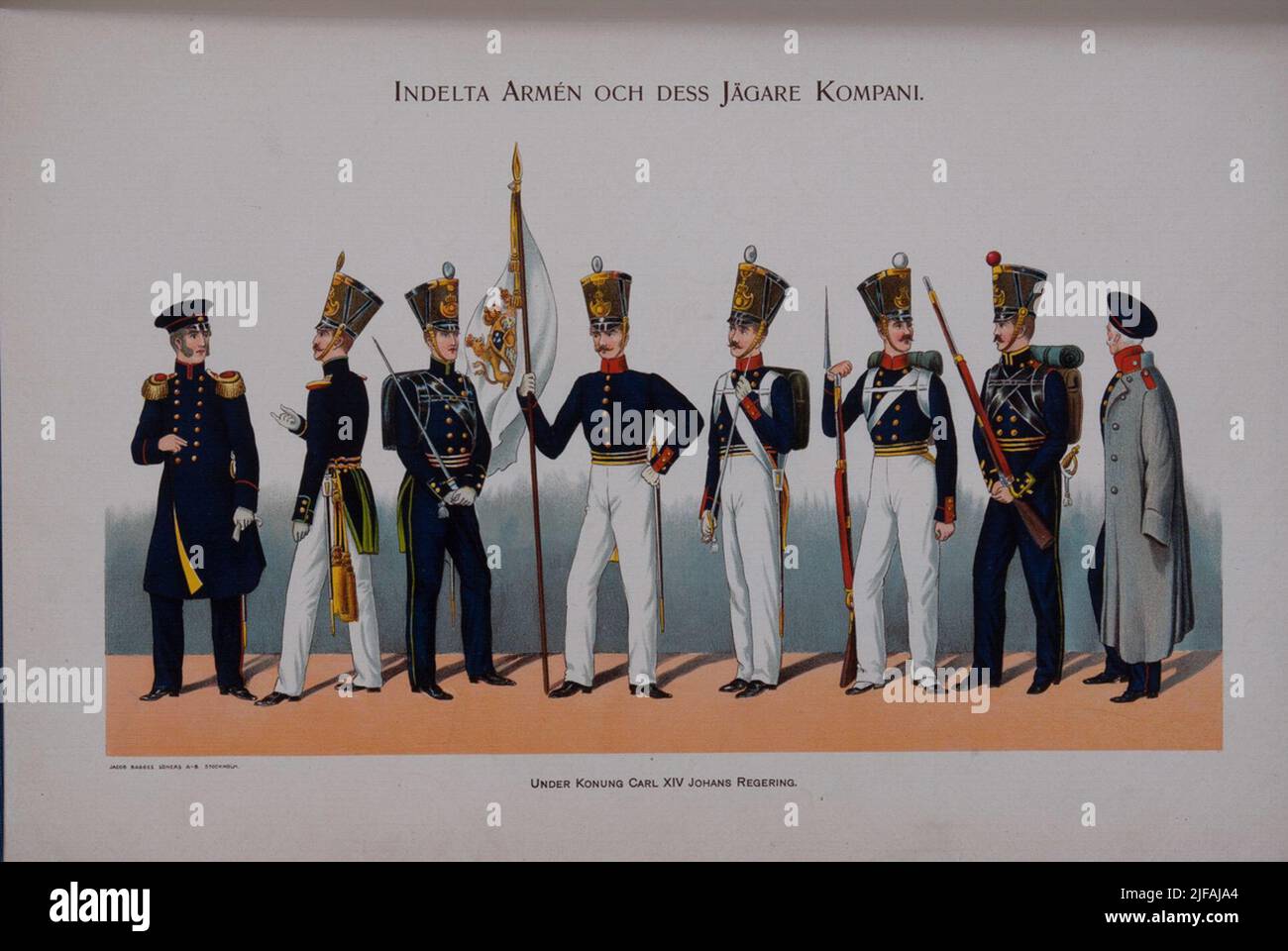 President with uniform for the Divided Army and its hunter company ...