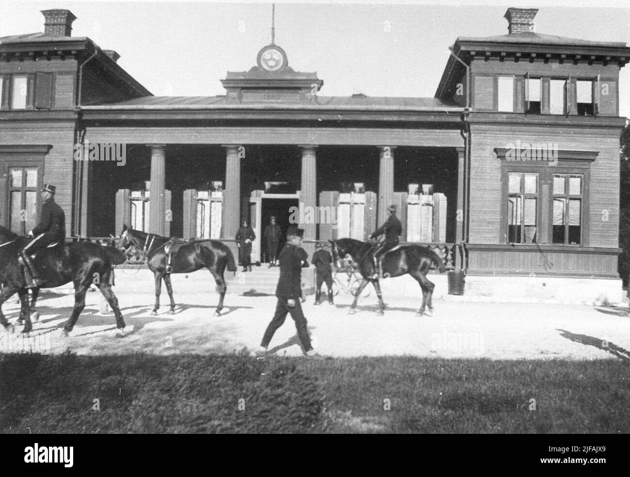 The officers' fair at Marma shooting range. The officers' fair at Marma ...