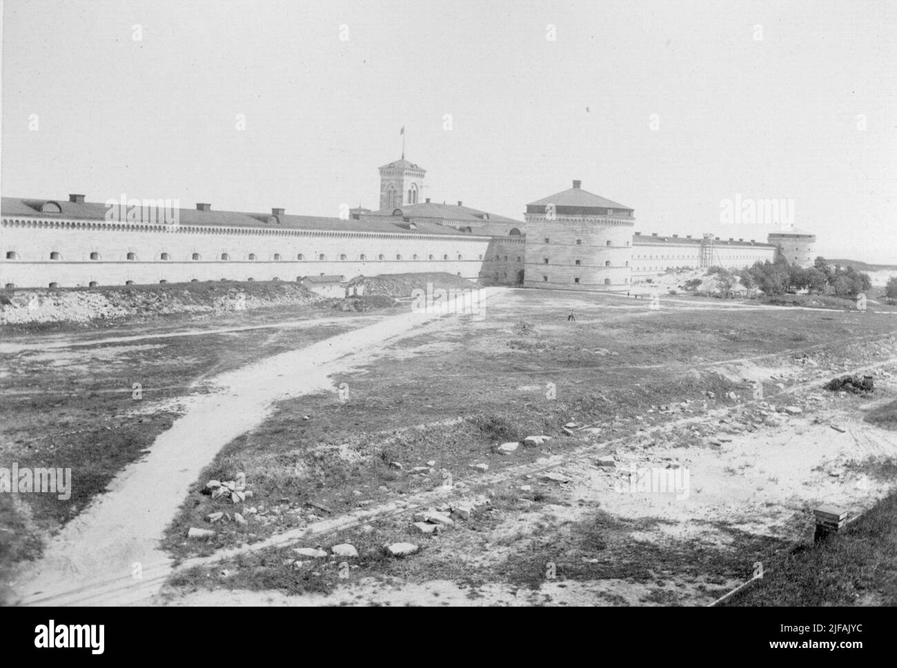 Karlsborg Fortress. Karlsborg Fortress Stock Photo - Alamy