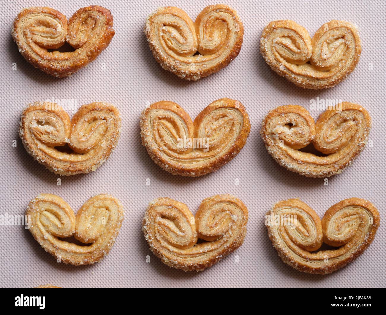 Butterfly puff pastry hi-res stock photography and images - Alamy