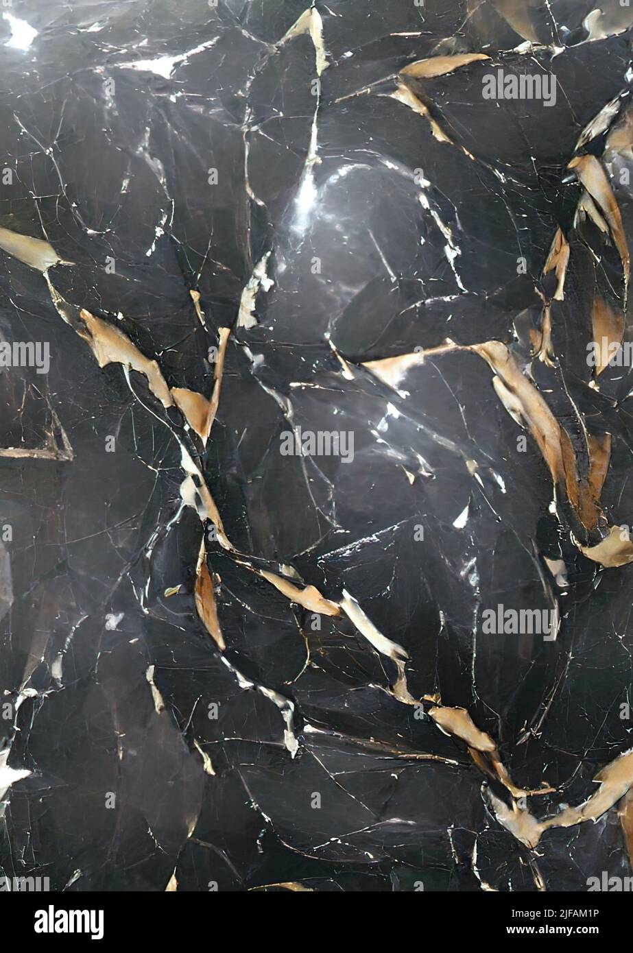 A close-up black-colored marble stone pattern great match for ...