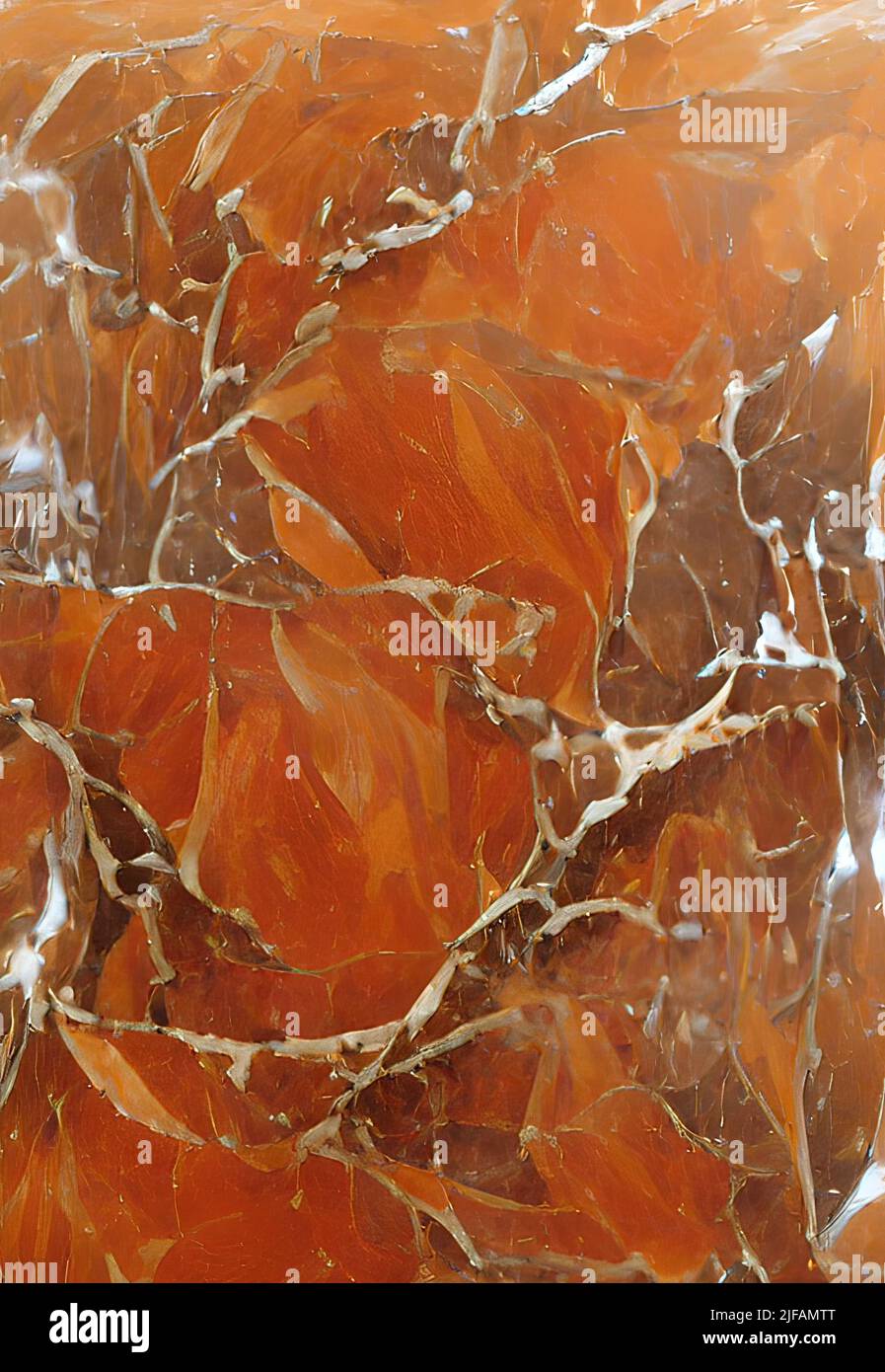 A vertical close-up orange-colored marble stone pattern great match for ...