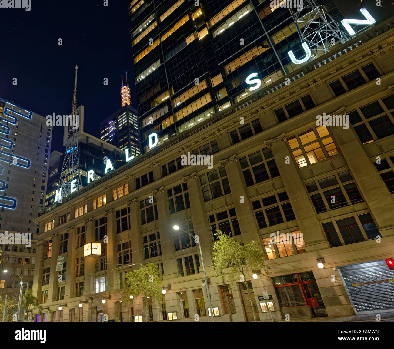 Former Herald Sun Building, built between 1921 and 1928 and designed by ...