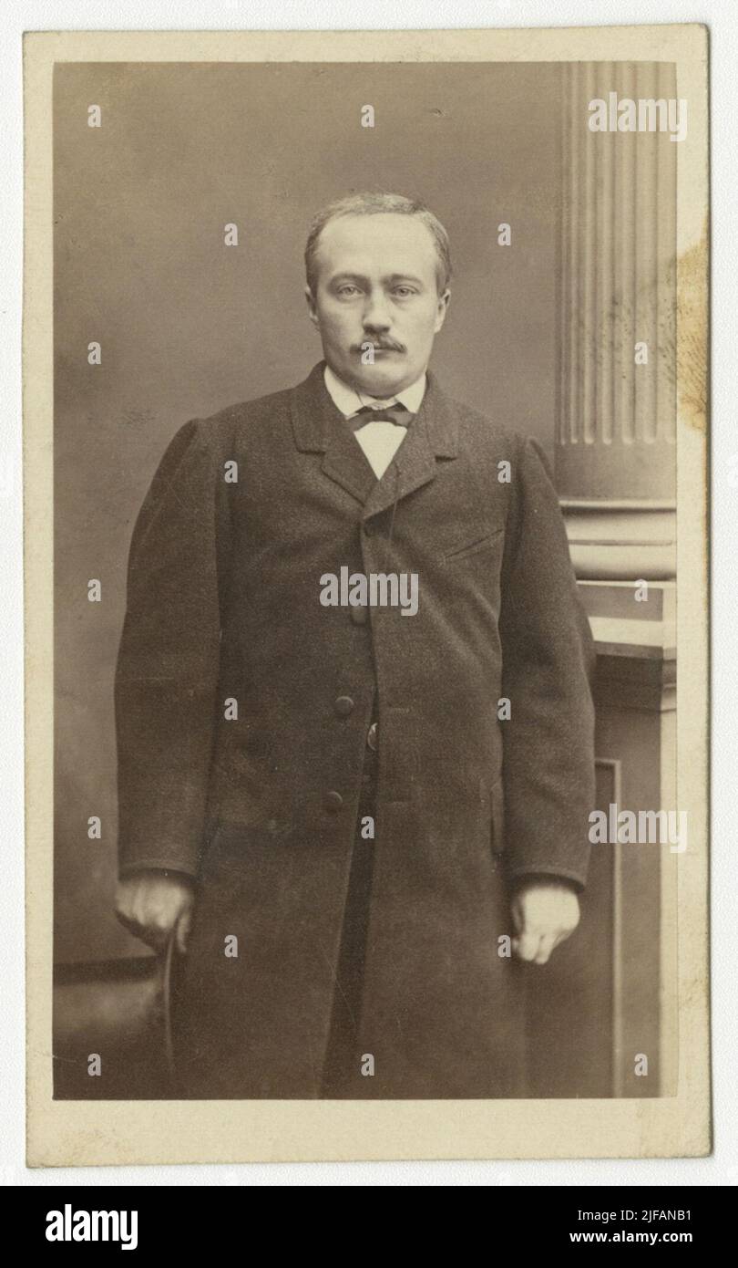 Portrait of Adolf Jakob Fredrik Ekenstam, officer at the Road and Water ...