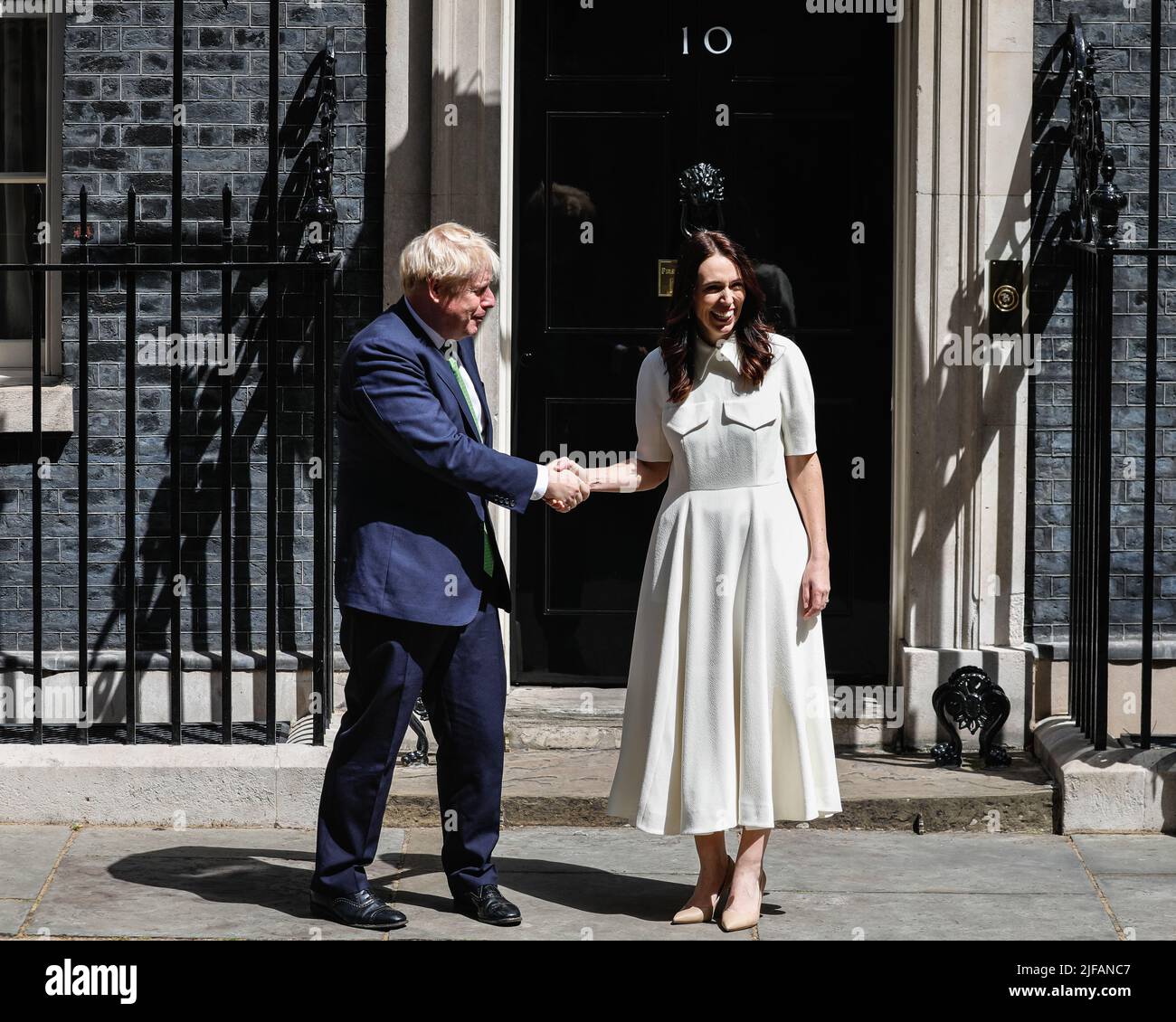 London, UK. 01st July, 2022. British Prime Minister Boris Johnson hosts ...