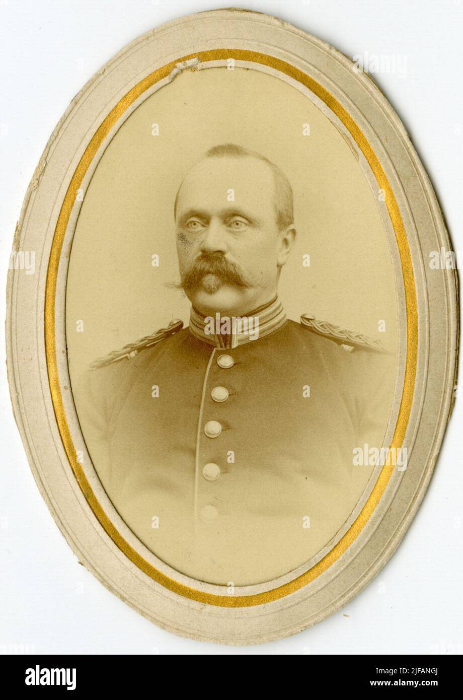Portrait by Carl Anders Henrik Norlander, major at the southern Skåne ...