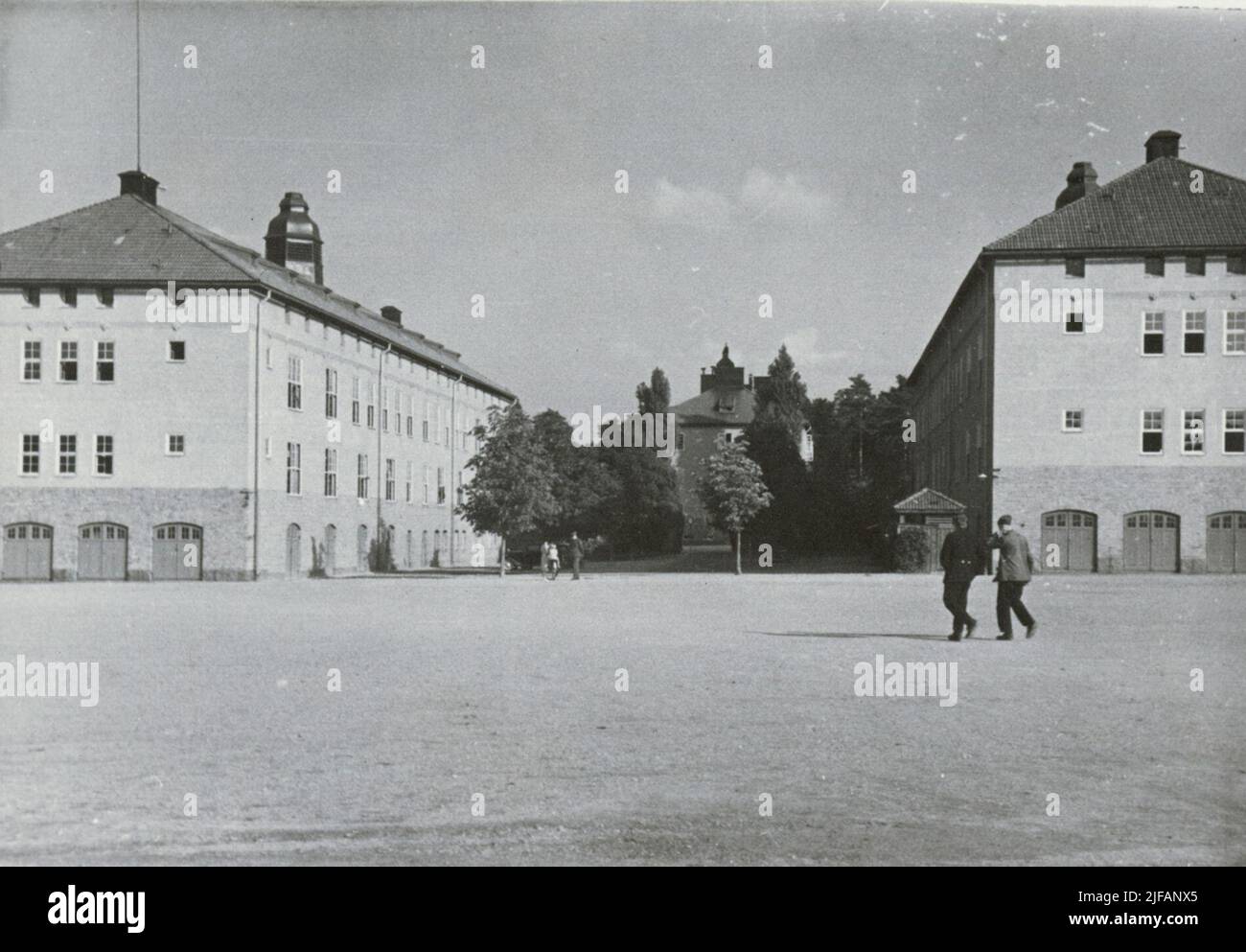Södermanland Regiment's barracks area in Strängnäs Stock Photo - Alamy