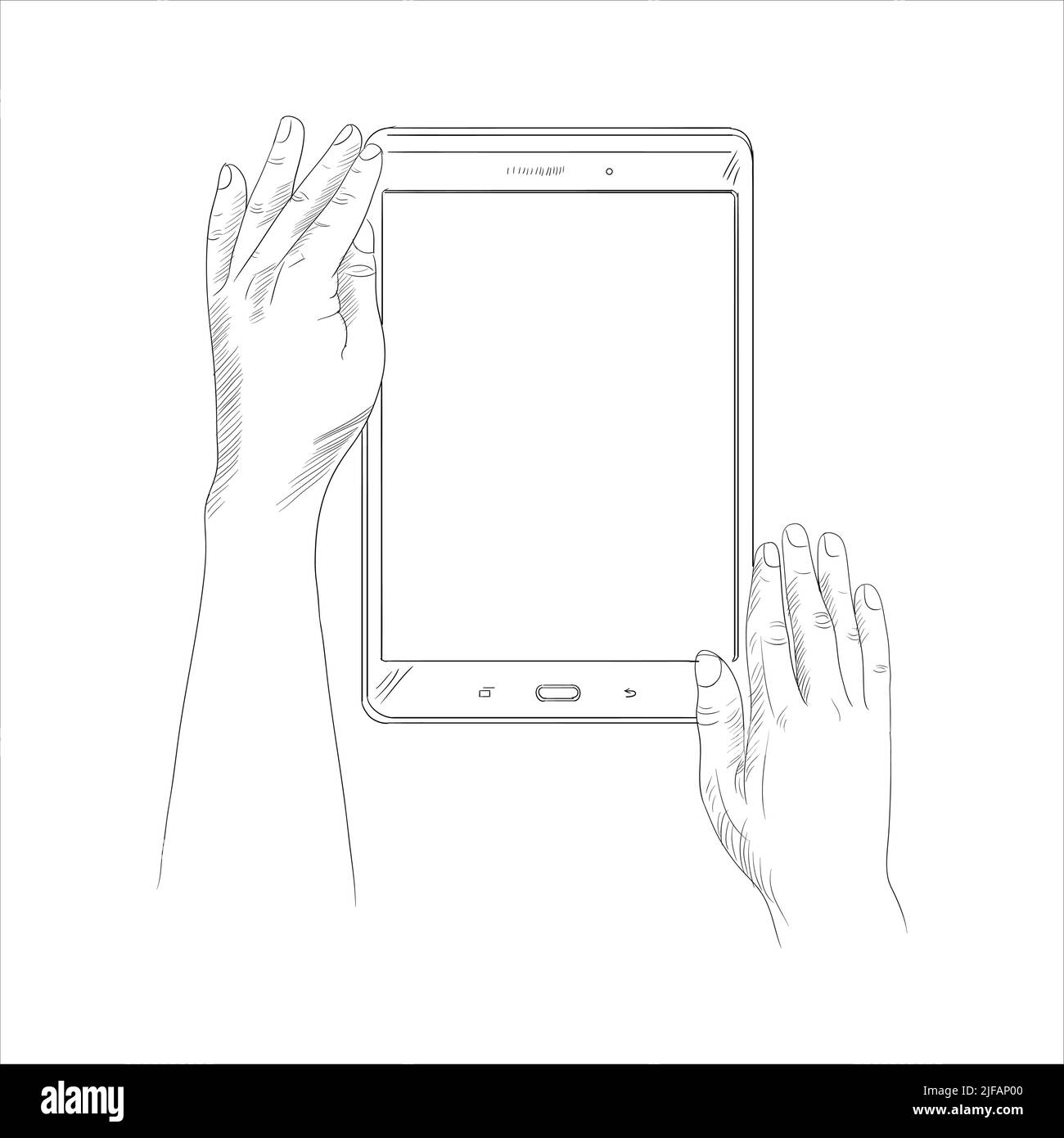 Drawings on display Stock Vector Images - Alamy