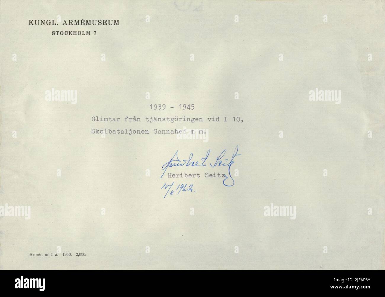 Photo album containing pictures from the years 1939-1945 depicting ...