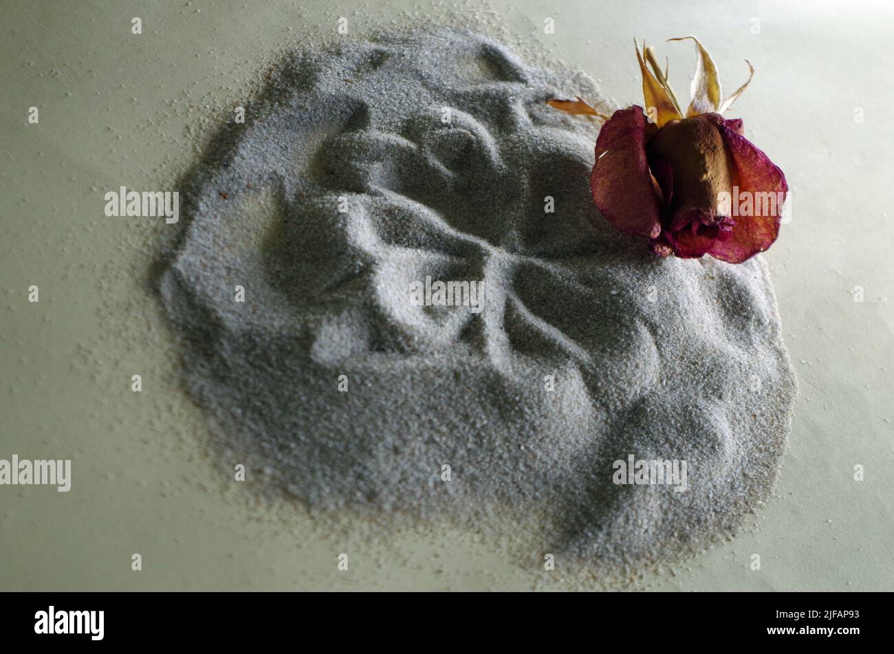 Sad Greetings. Last Greeting Stock Photo - Alamy