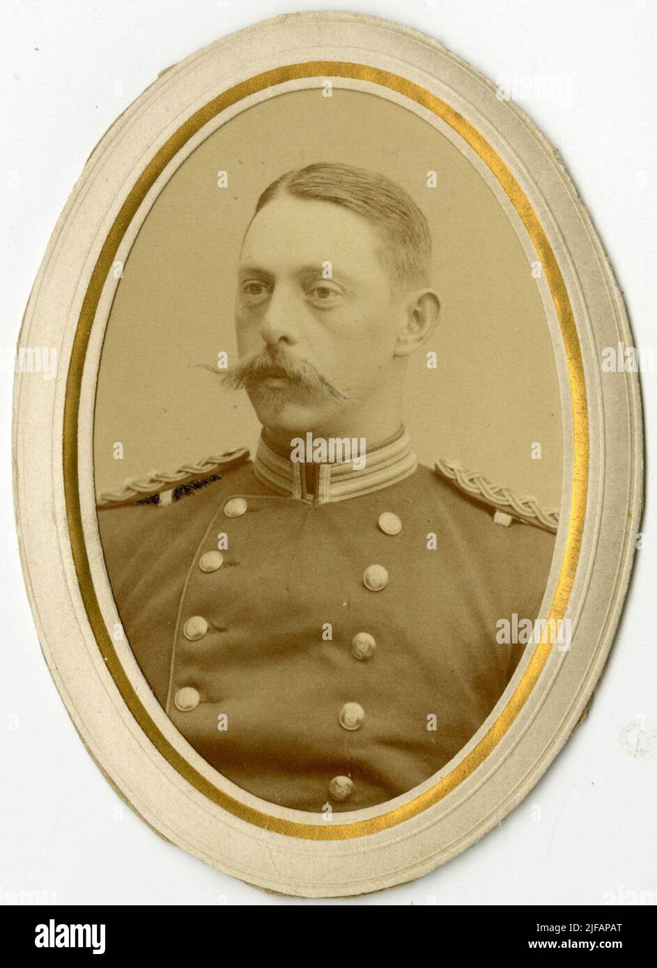 Portrait by Johan Fredrik Mannerfelt, captain of Skaraborg's regiment ...