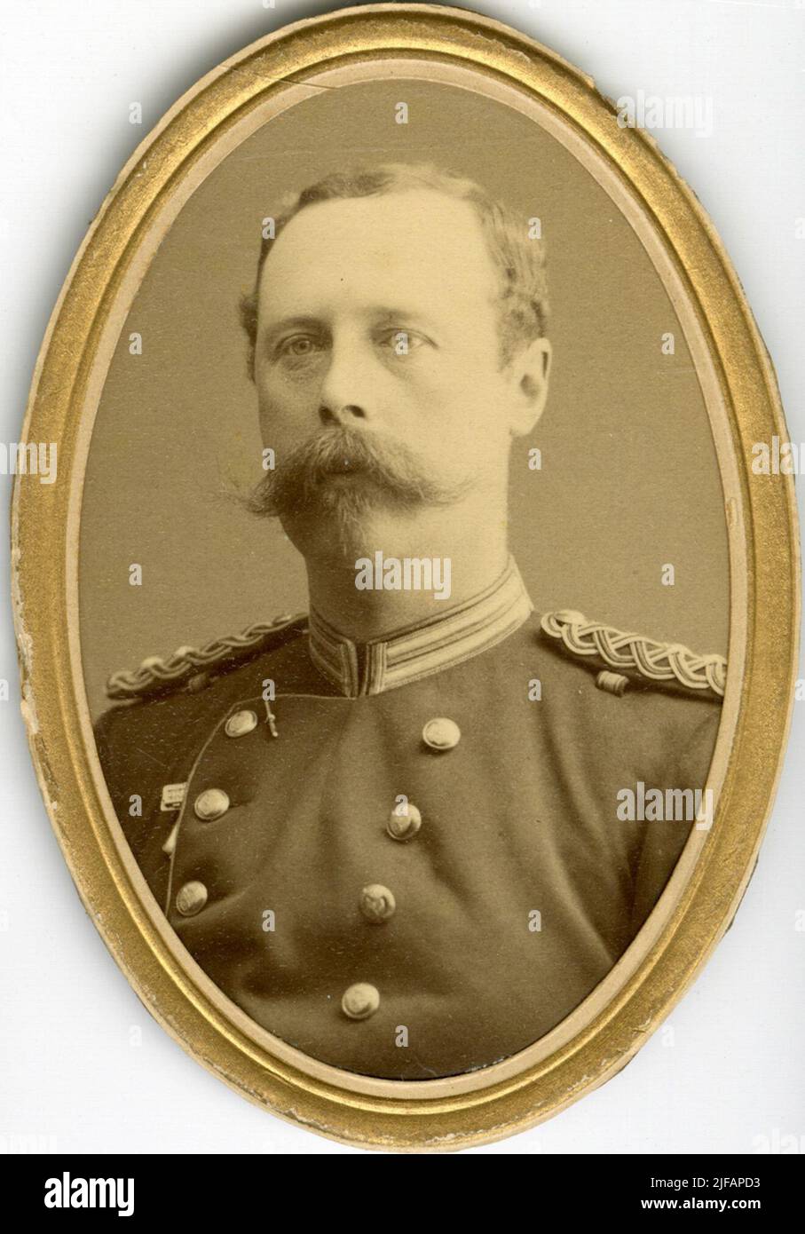 Portrait of Martin Samuel Jungmarker, Lieutenant of Skaraborg Regiment ...