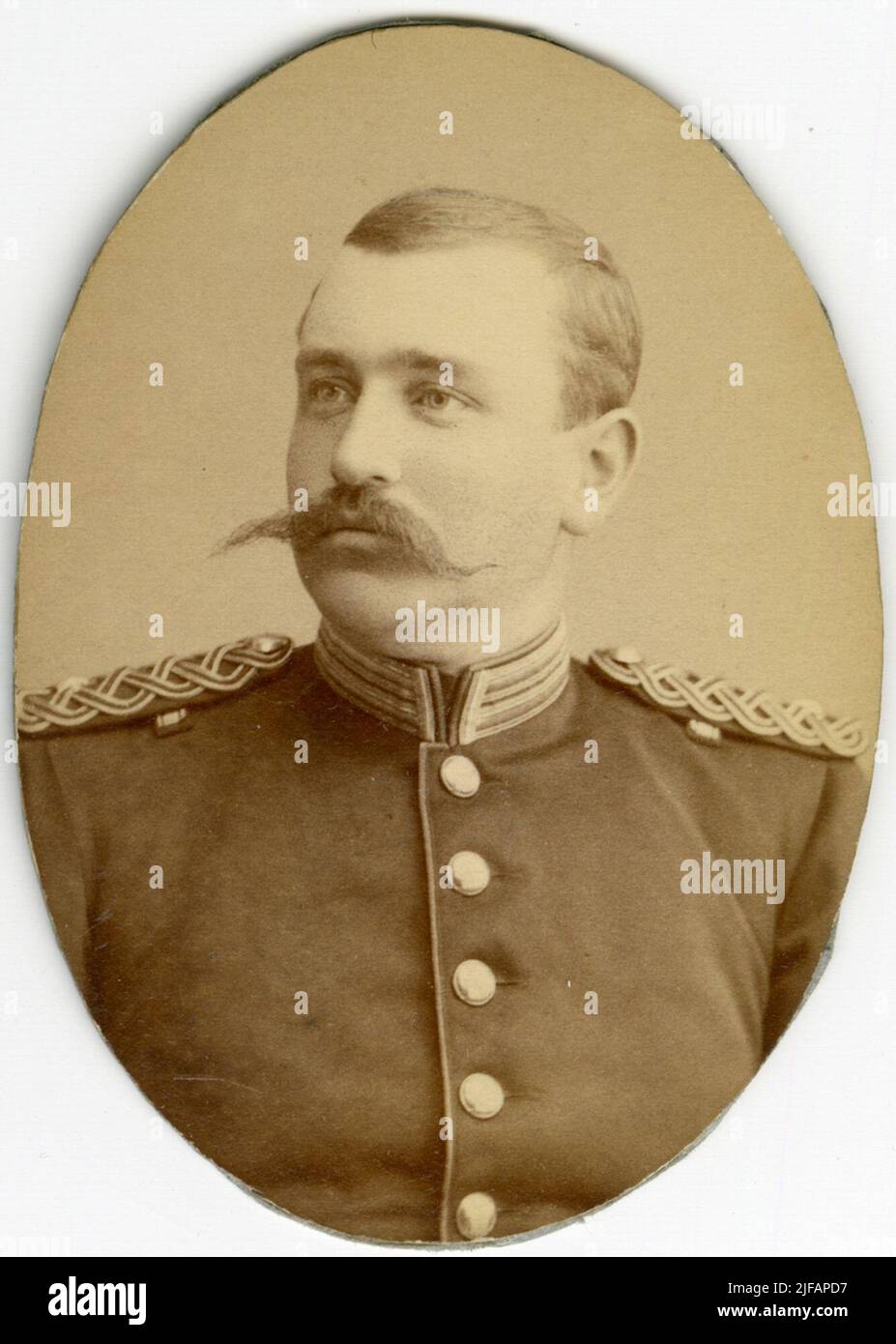 Portrait of Curt Wilhelm Rappe, lieutenant at Bohuslän's regiment in 17 ...
