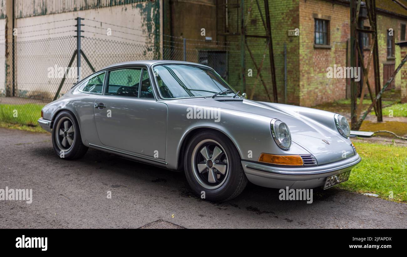 1973 Porsche 911 S 2.7 sunroof coupe ‘EGC 494H’ on display at the June ...
