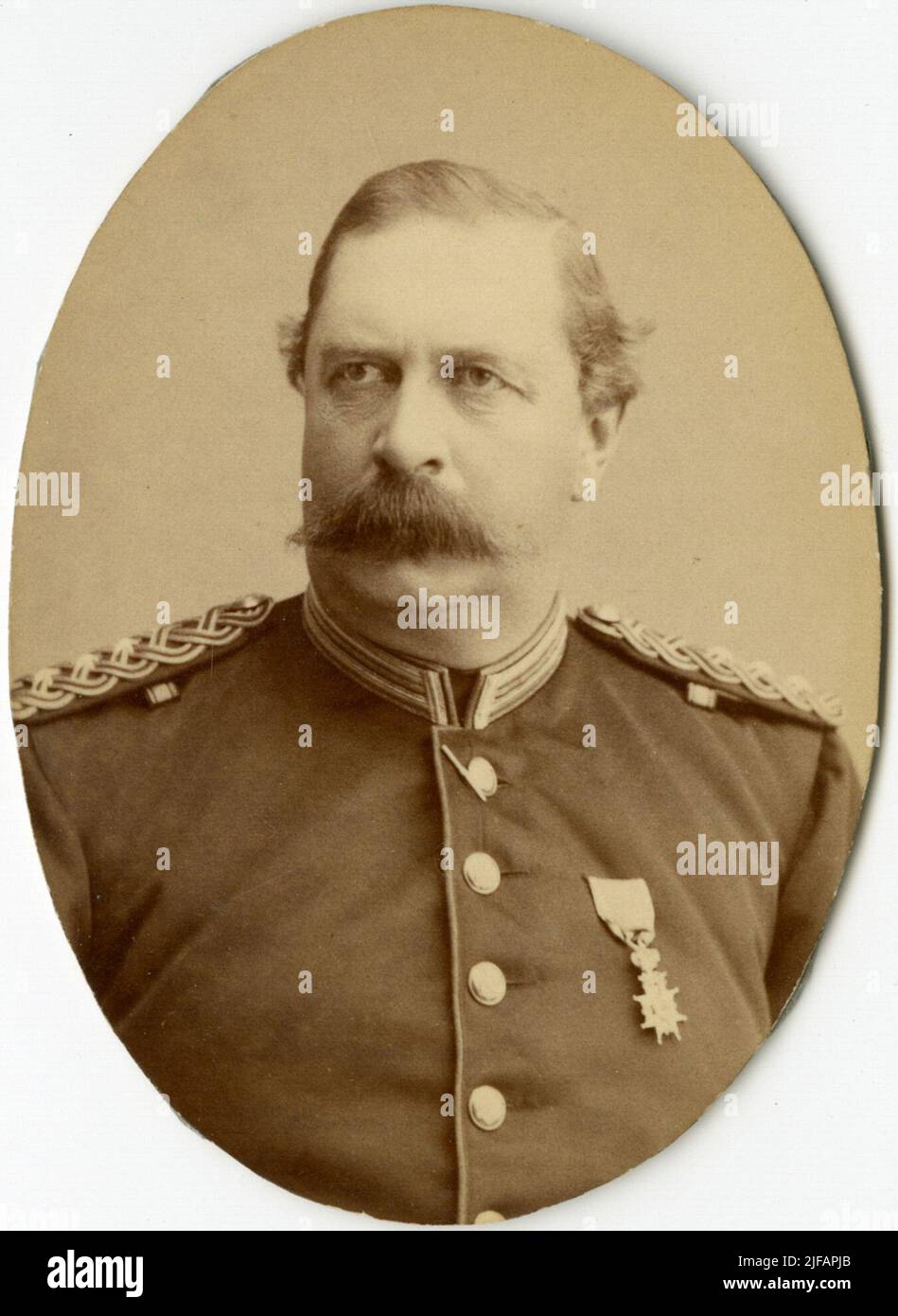 Portrait of Sven Justus August Tengbom, captain of Skaraborg's regiment ...