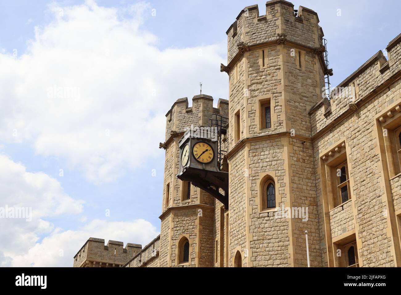 Waterloo Barracks inside the London Tower, London Stock Photo - Alamy