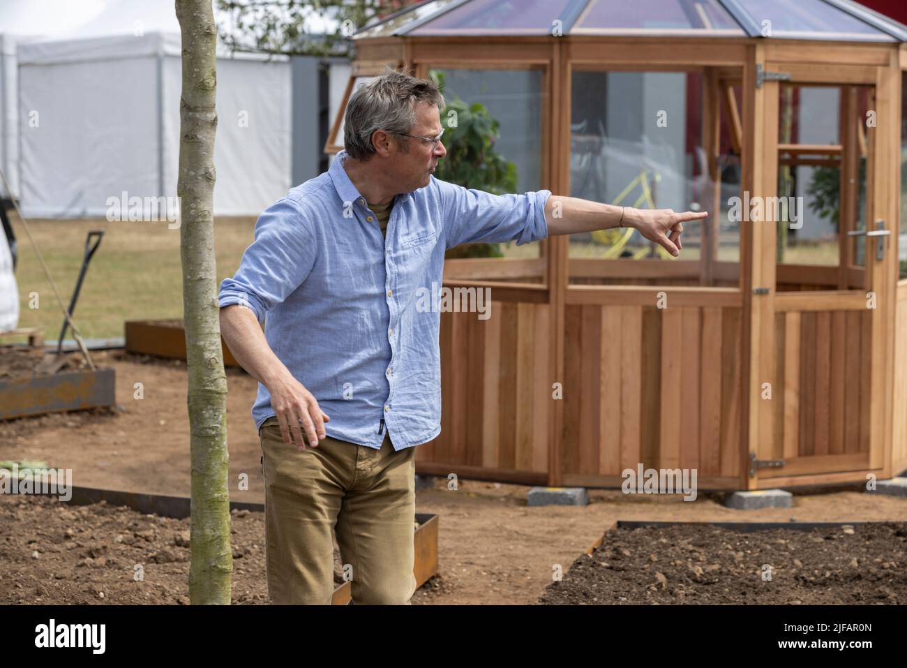 Hugh Fearnley-Whittingstall has created RHS River Cottage Market Garden ...