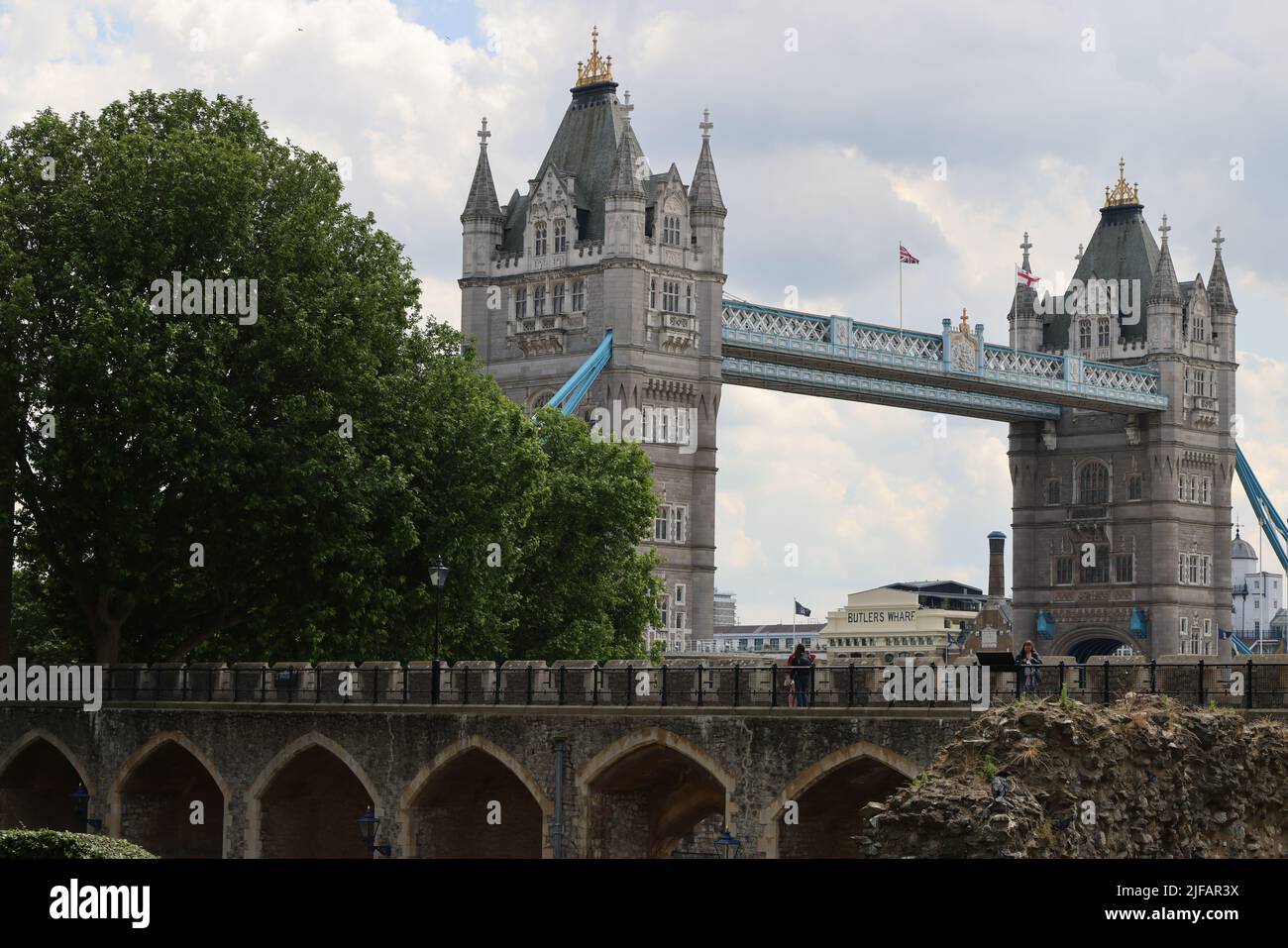 View of Tower Bridge, London Stock Photo - Alamy