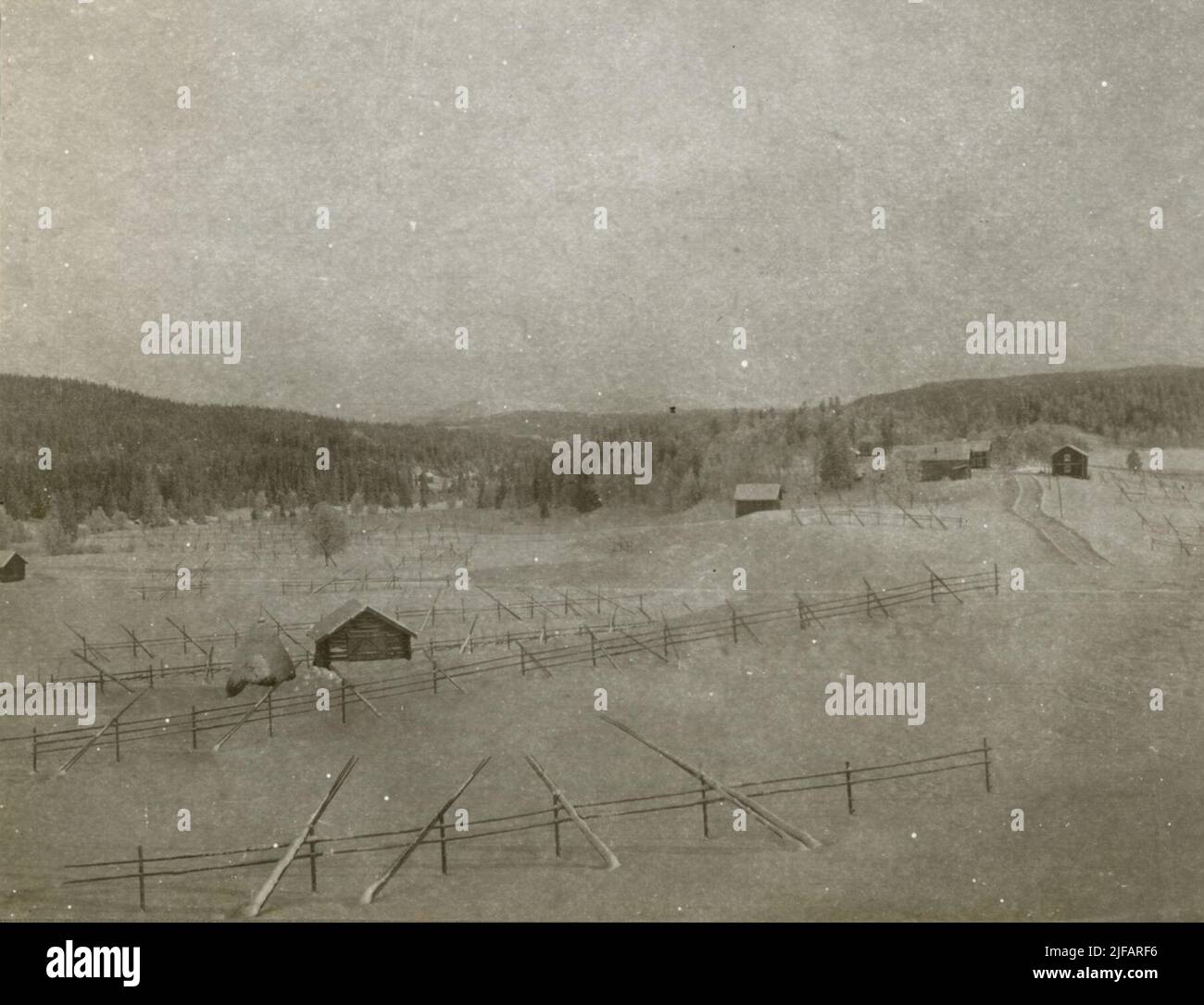 IV. Army Distribution's field exercises at Duved-Storlien 13.-23. Feb ...