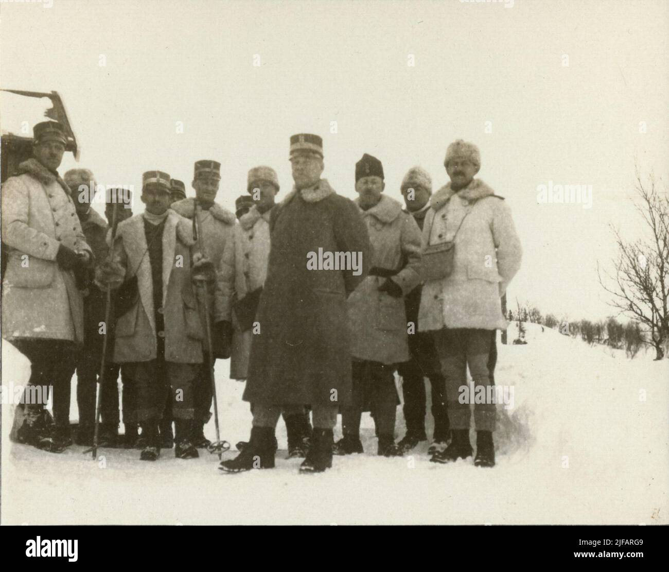 IV. Army Distribution's field exercises at Duved-Storlien 13.-23. Feb ...