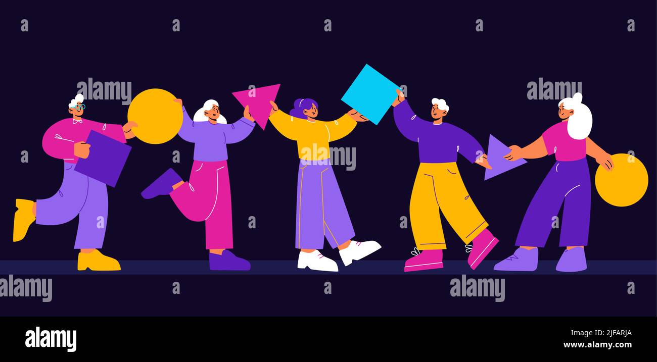 Business teamwork and collaboration concept. Employee team hold ...