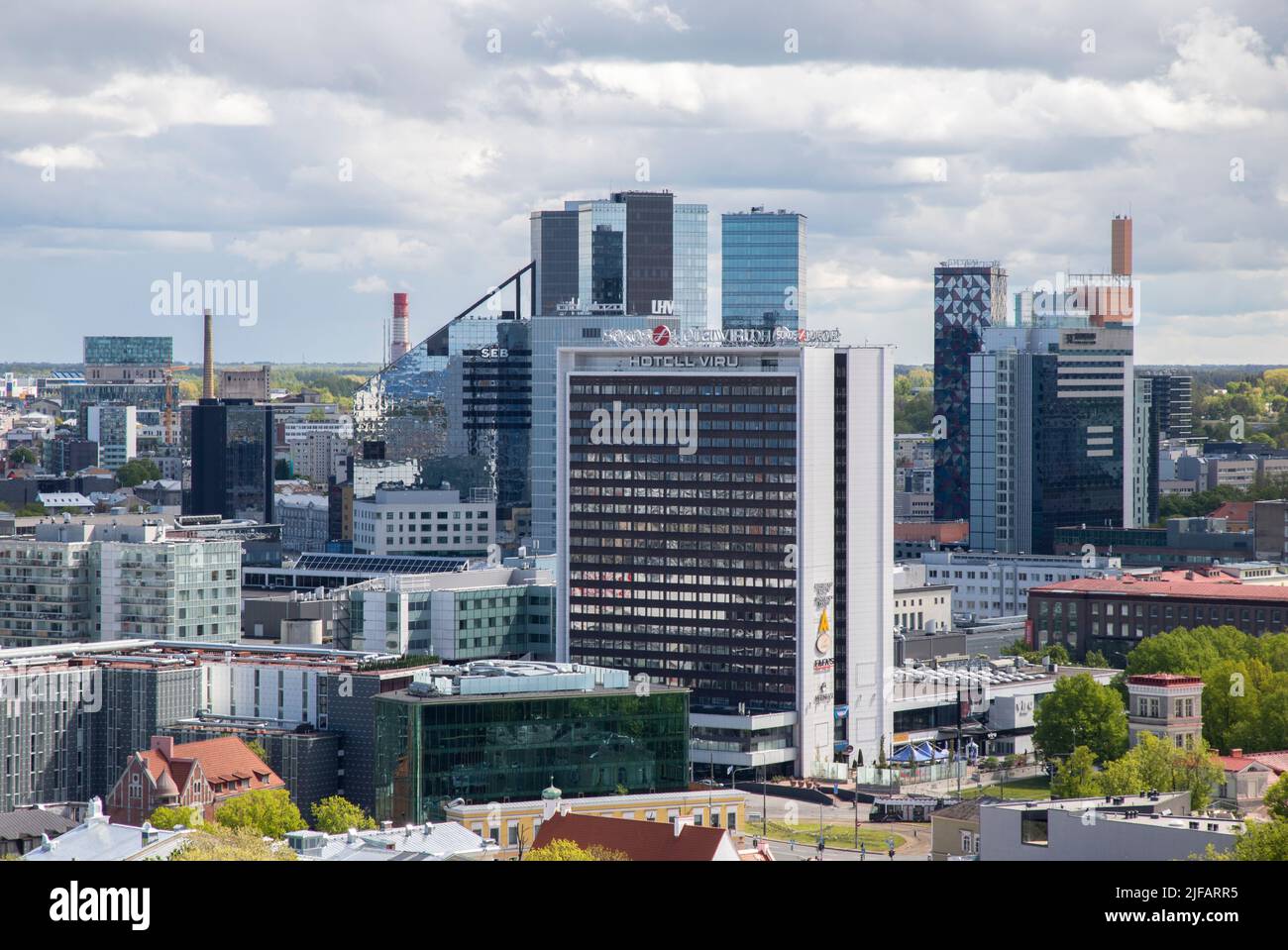 Tallinn estonia panorama city hi-res stock photography and images - Alamy
