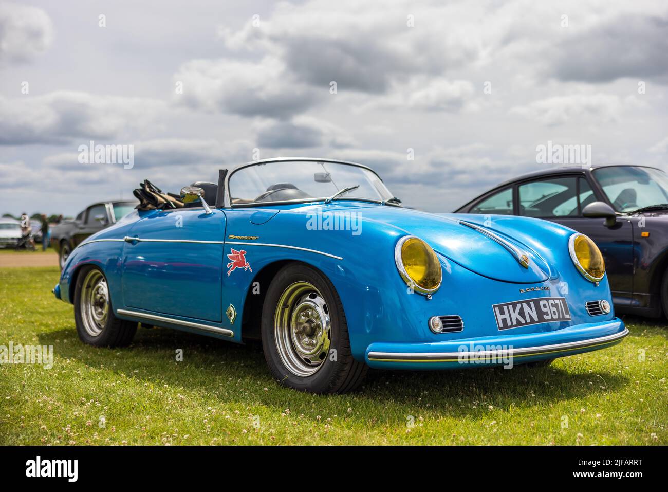 Porsche 356 Speedster ‘HKN 967L’ on display at the June Scramble held ...