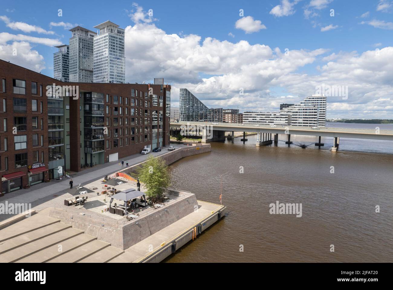 Kalasatama district in Helsinki, Finland Stock Photo - Alamy