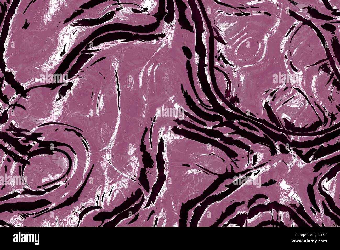 beautiful pink flowing glossy steel waves digital graphics texture ...