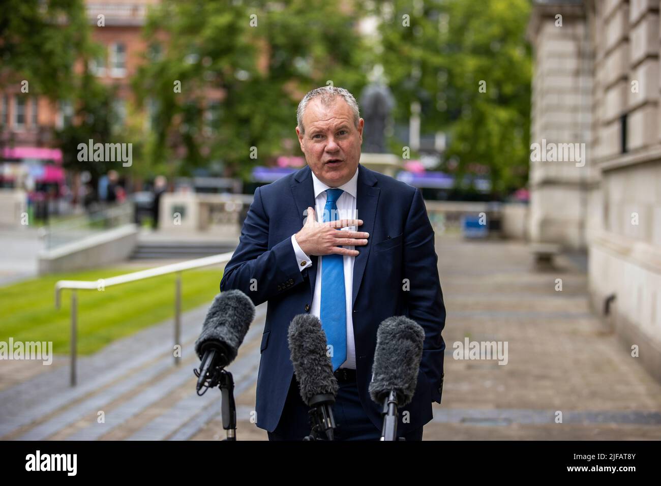 Donegall square west hi-res stock photography and images - Alamy