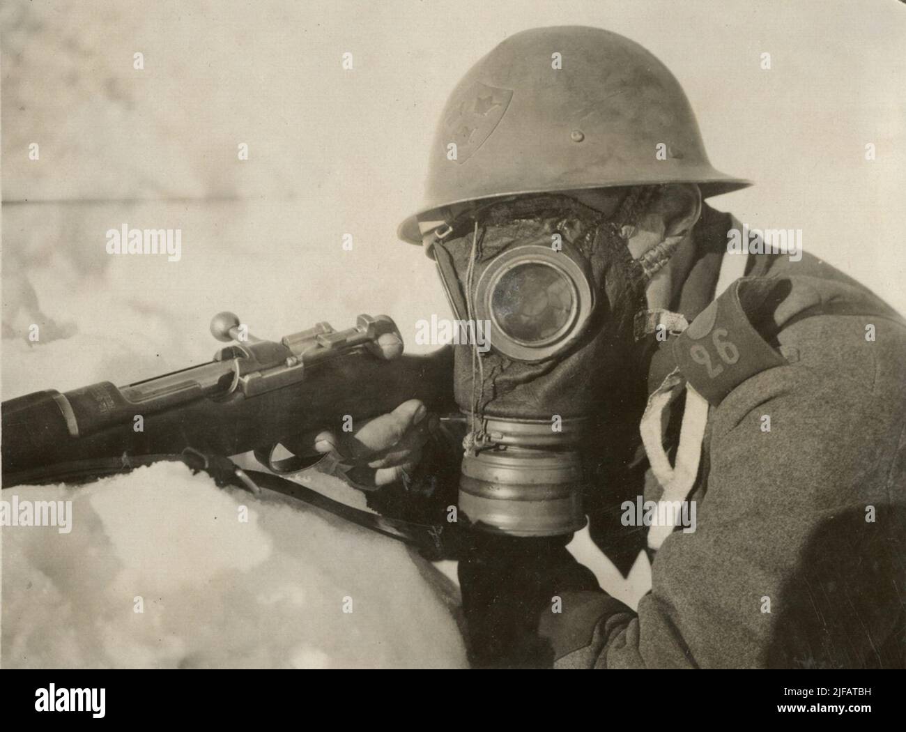 Pictures from the Storm Soldier School in the spring of 1924, fire with ...