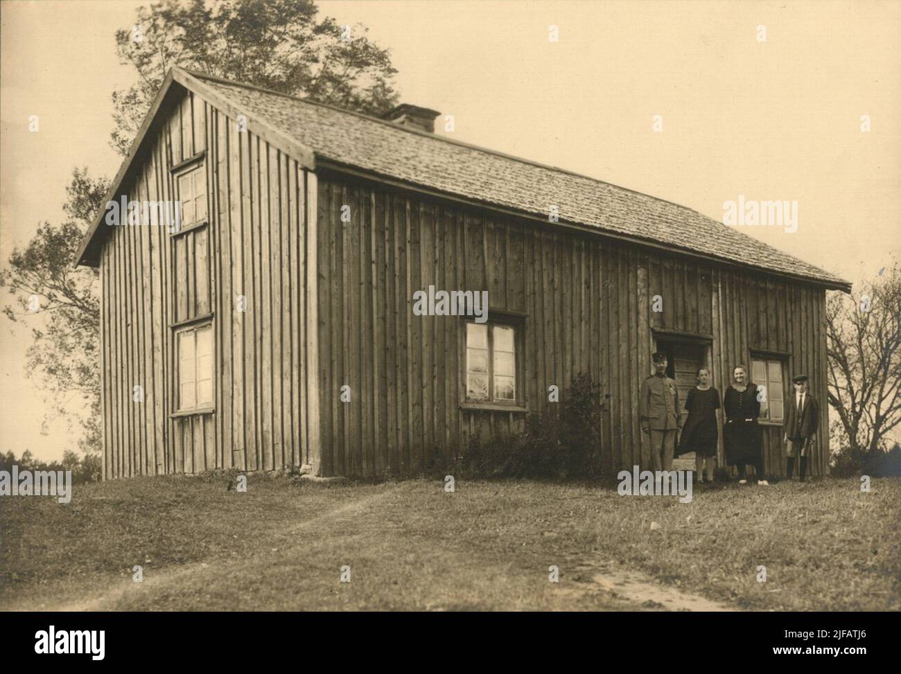 Residence under Jönköping's divided infantry regiment in 12, soldier ...