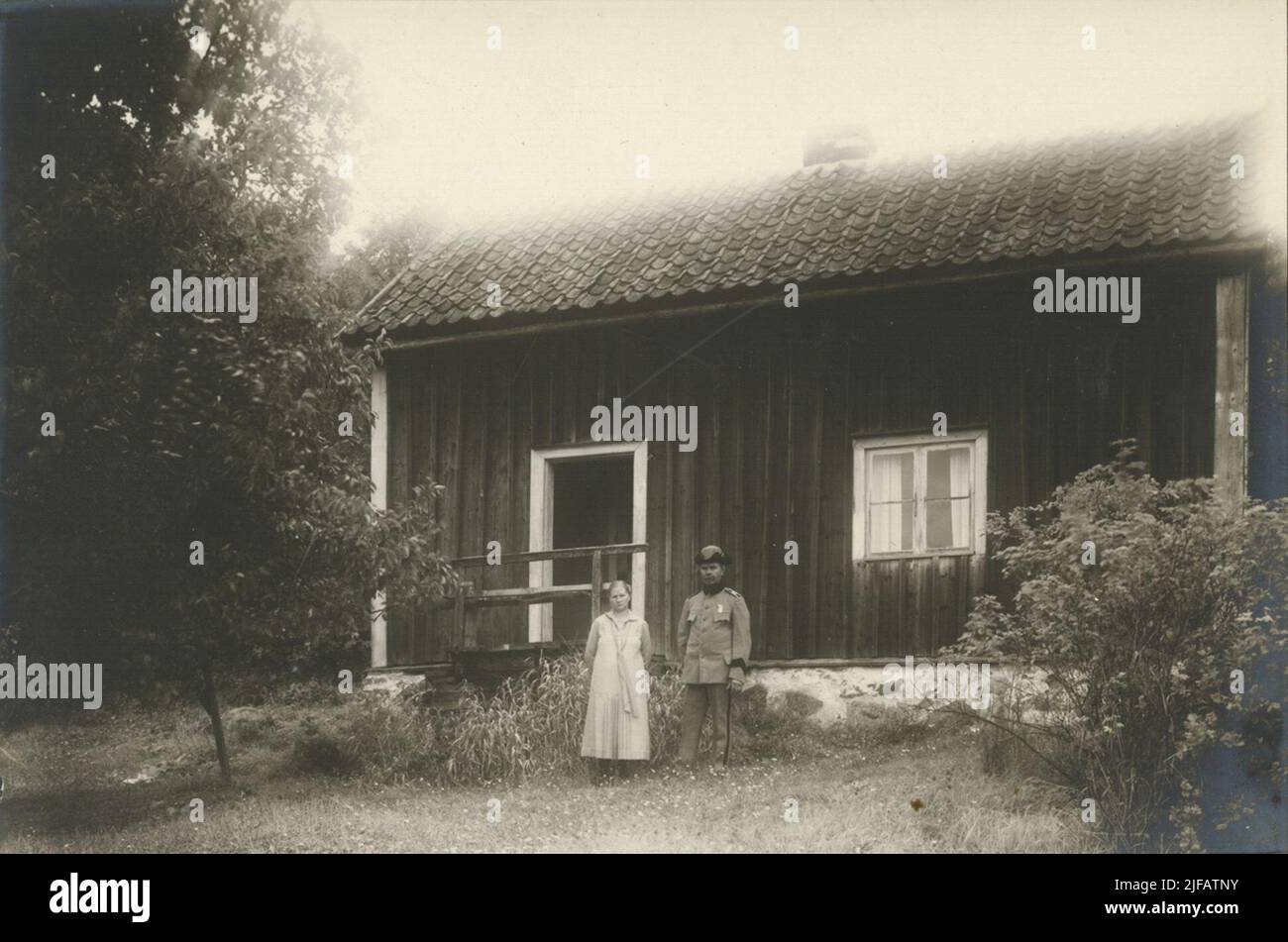 Residence under Jönköping's divided infantry regiment in 12, soldier ...