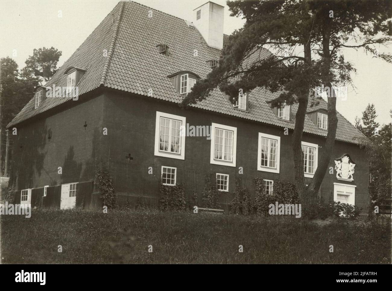 Building at the barracks area, Södermanland's regiment for 10 Stock ...