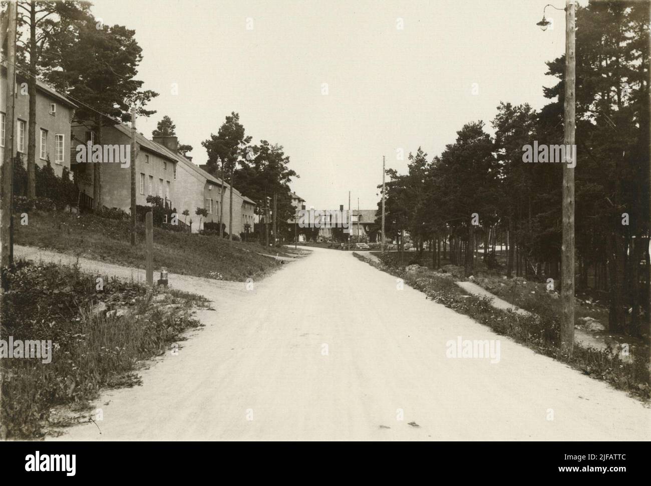 Buildings at the barracks area, Södermanland's regiment for 10 Stock ...