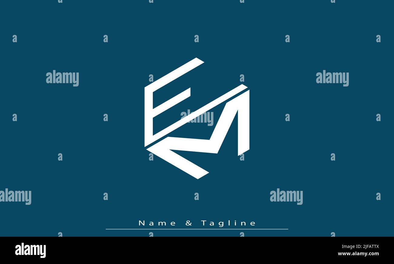 Em logo hi-res stock photography and images - Alamy