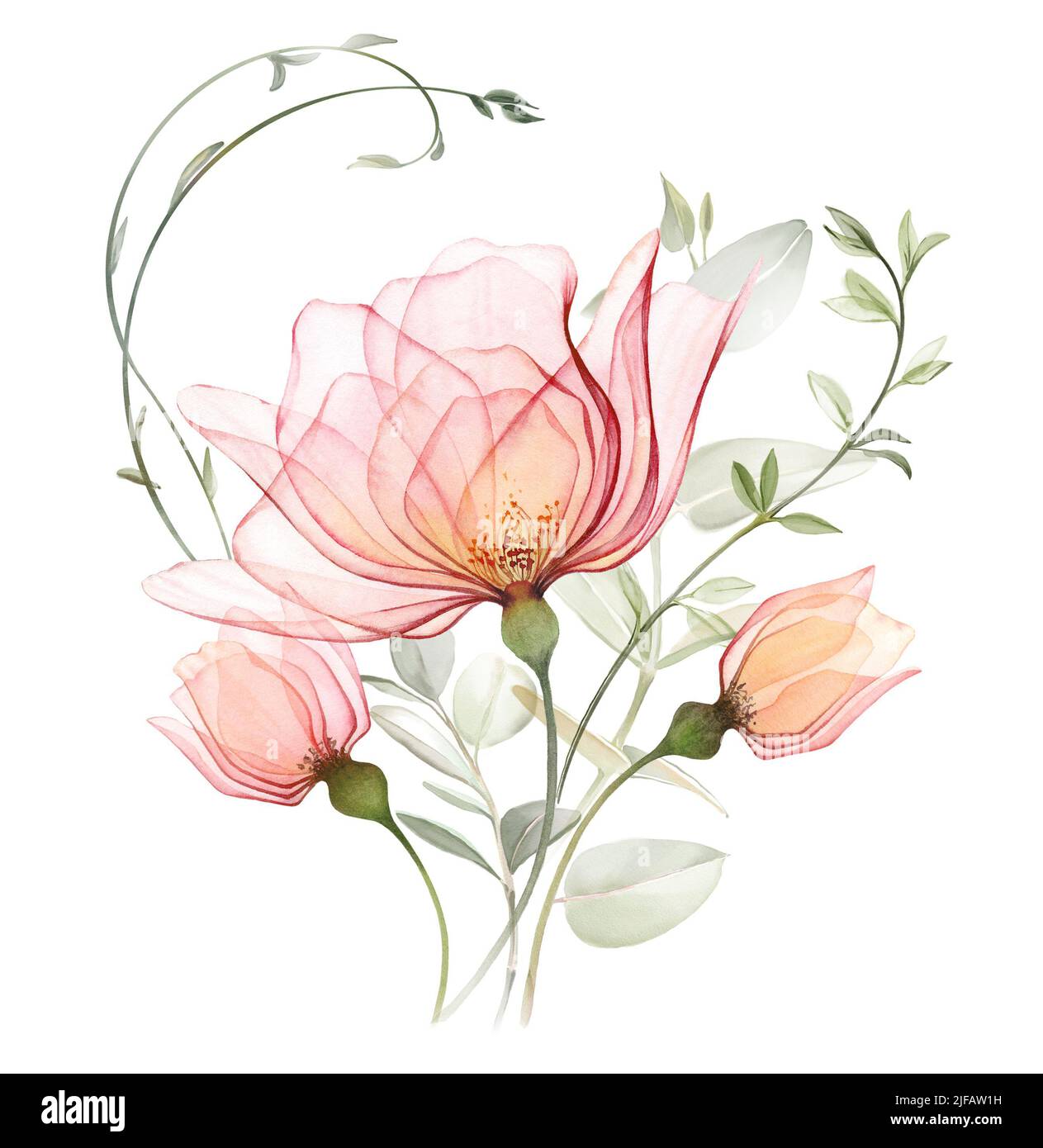 Classical botanical art Cut Out Stock Images & Pictures - Alamy