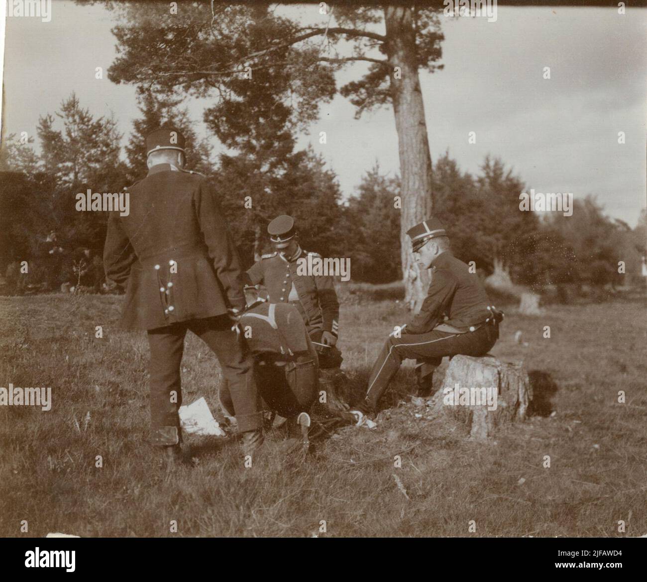 On field exercise Stock Photo - Alamy