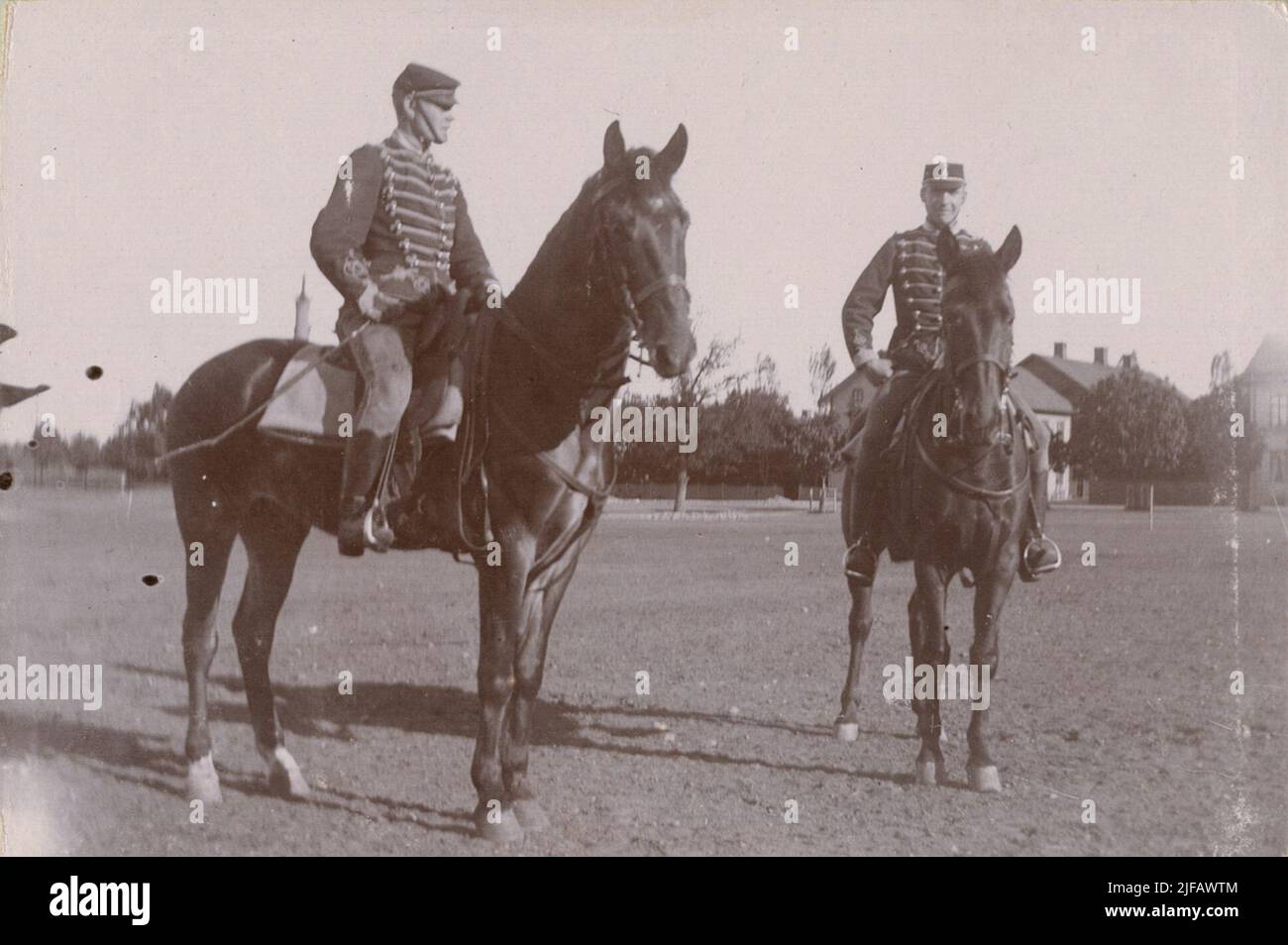 Soldiers from the Life Regiment's Husars K 3 to horse Stock Photo - Alamy