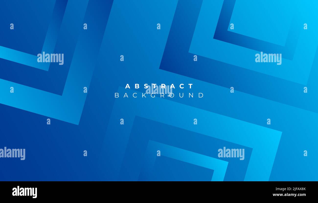 Abstract blue background with slanted square shape. Eps10 vector Stock Vector Image & Art - Alamy