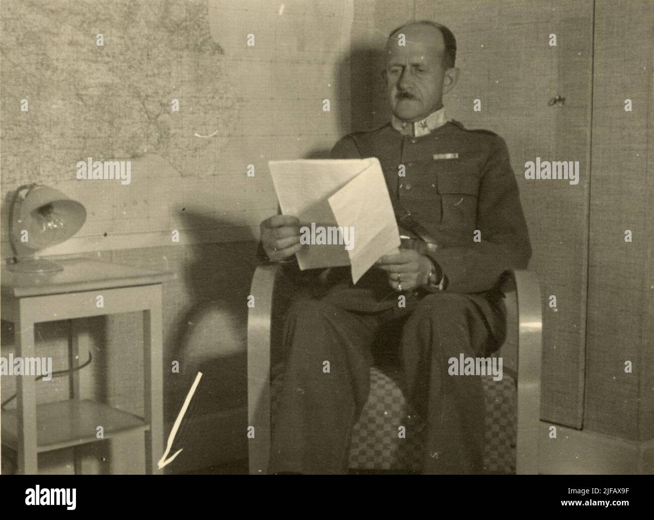 Contingency April-Oct 1940 at Field Post. The Chief General of Edholm ...