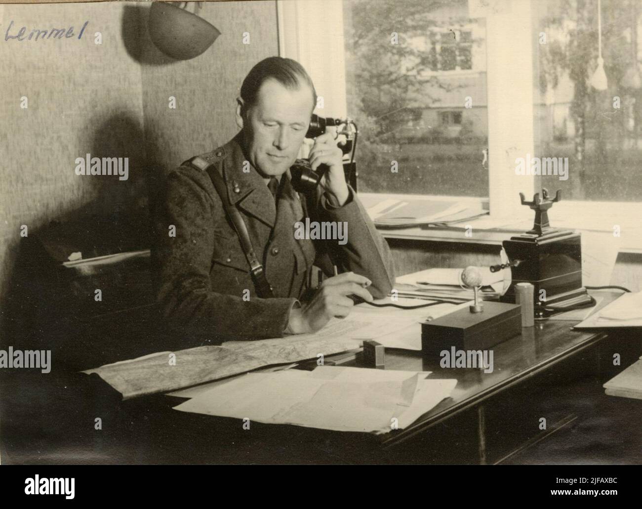 Contingency April-Oct 1940 at Field Post. Lemmel Stock Photo - Alamy