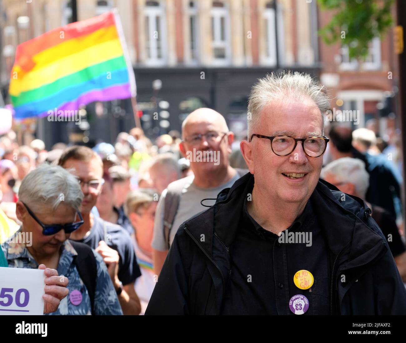 London, UK. 1st July, 2022. People from the original 500 members of the ...