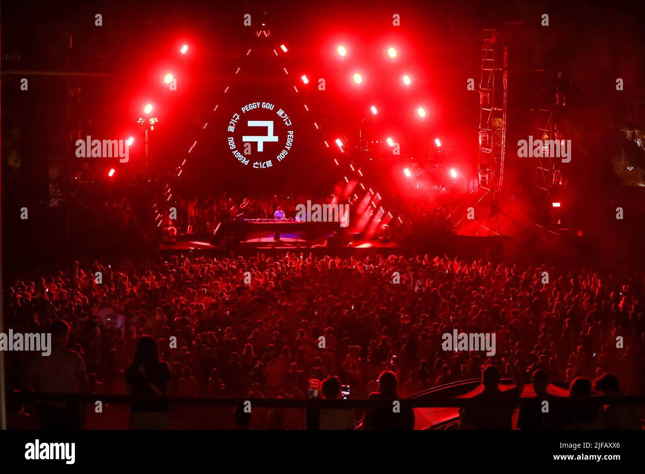 The seven-day festival "Pula Music Week" has started in the Arena on ...