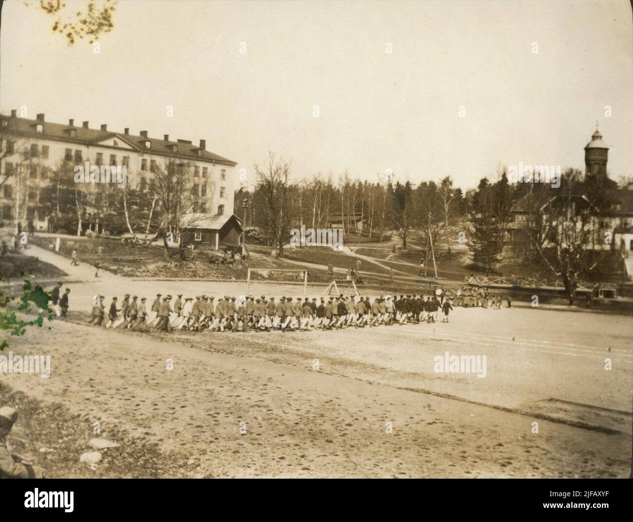 1 May 1918. Sports Parade. The photograph is included in albums ...