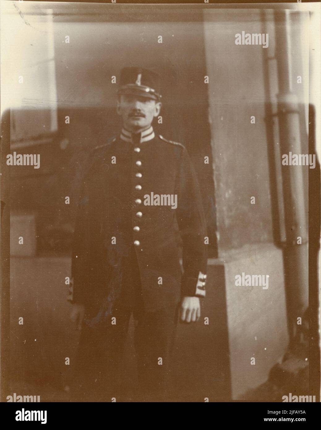 Portrait of soldier in uniform m/1886 Stock Photo - Alamy