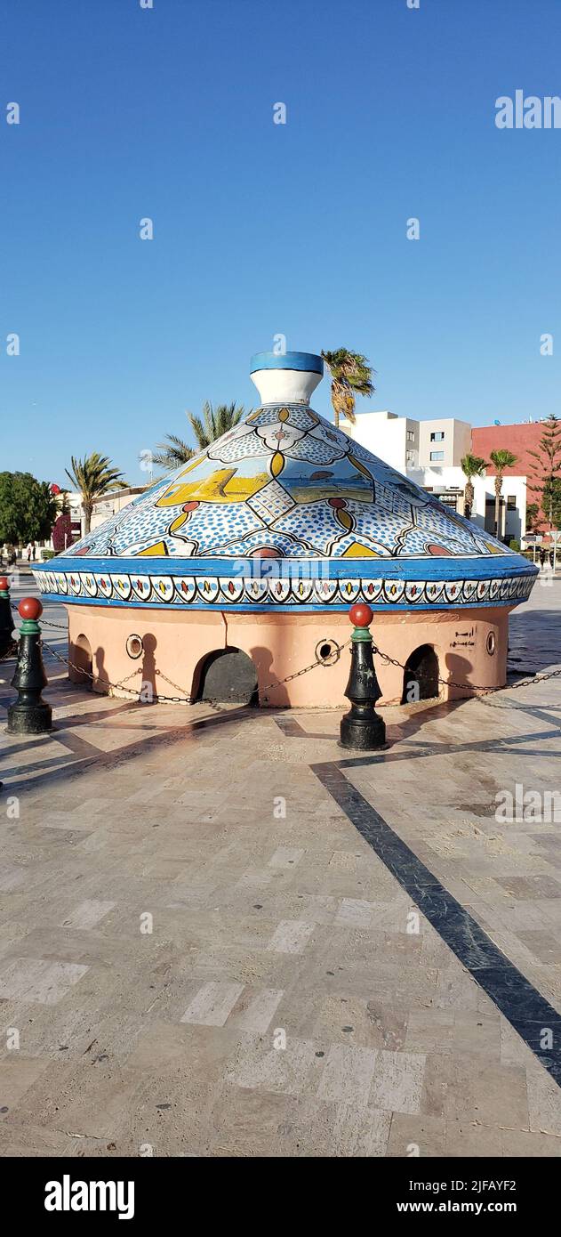 Moroccan Tagine is the biggest in the world. It's a symbol of Artistry ...