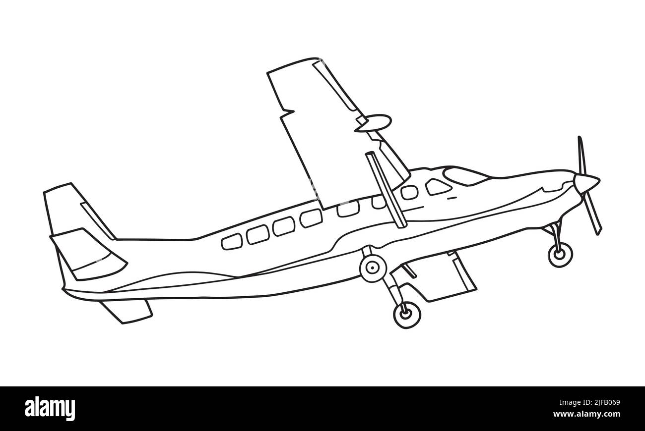 Airplane Drawing For Kids 39 Child Drawing Airplane High Res Vector
