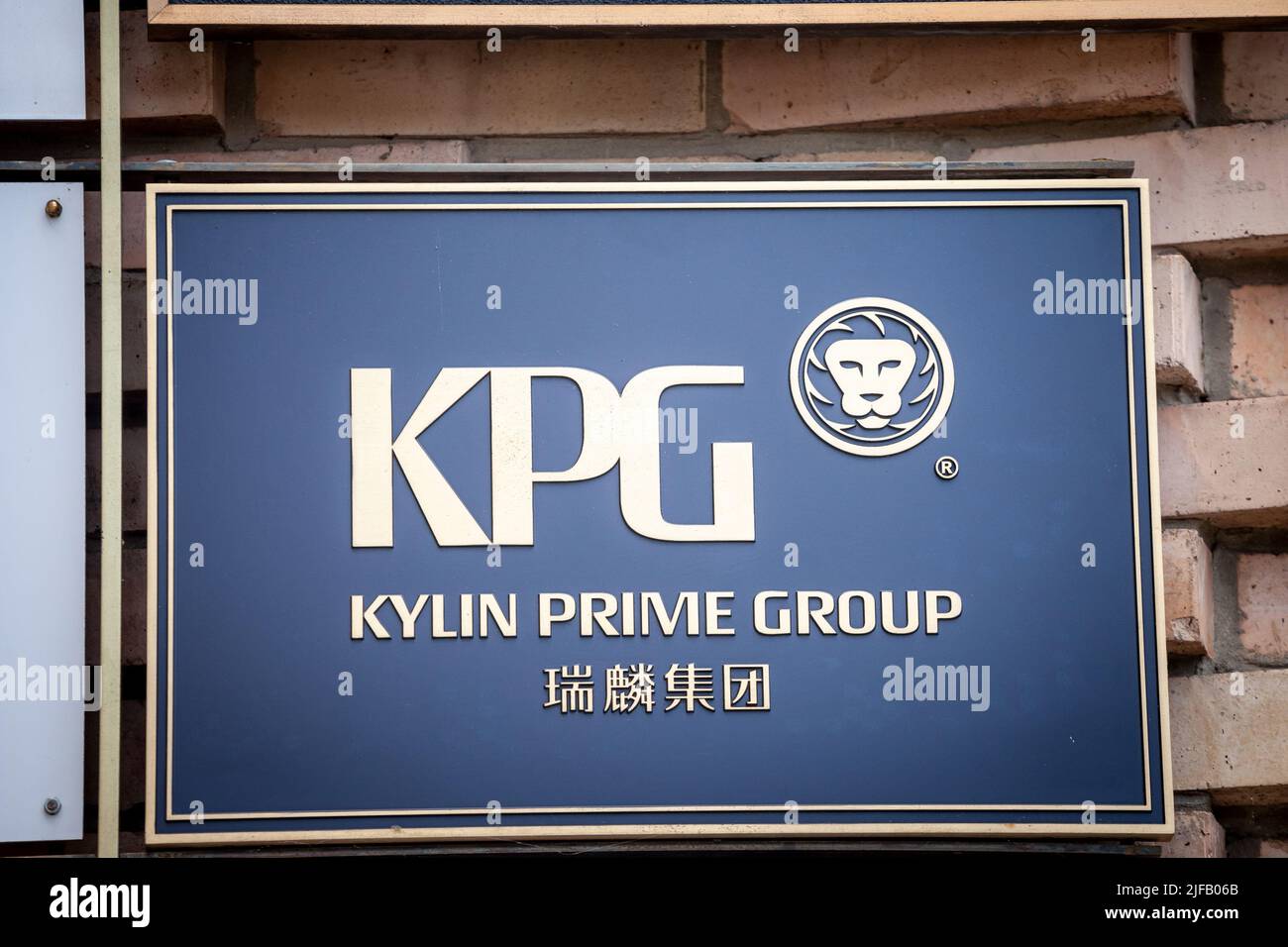 Kylin prime group sign hi-res stock photography and images - Alamy