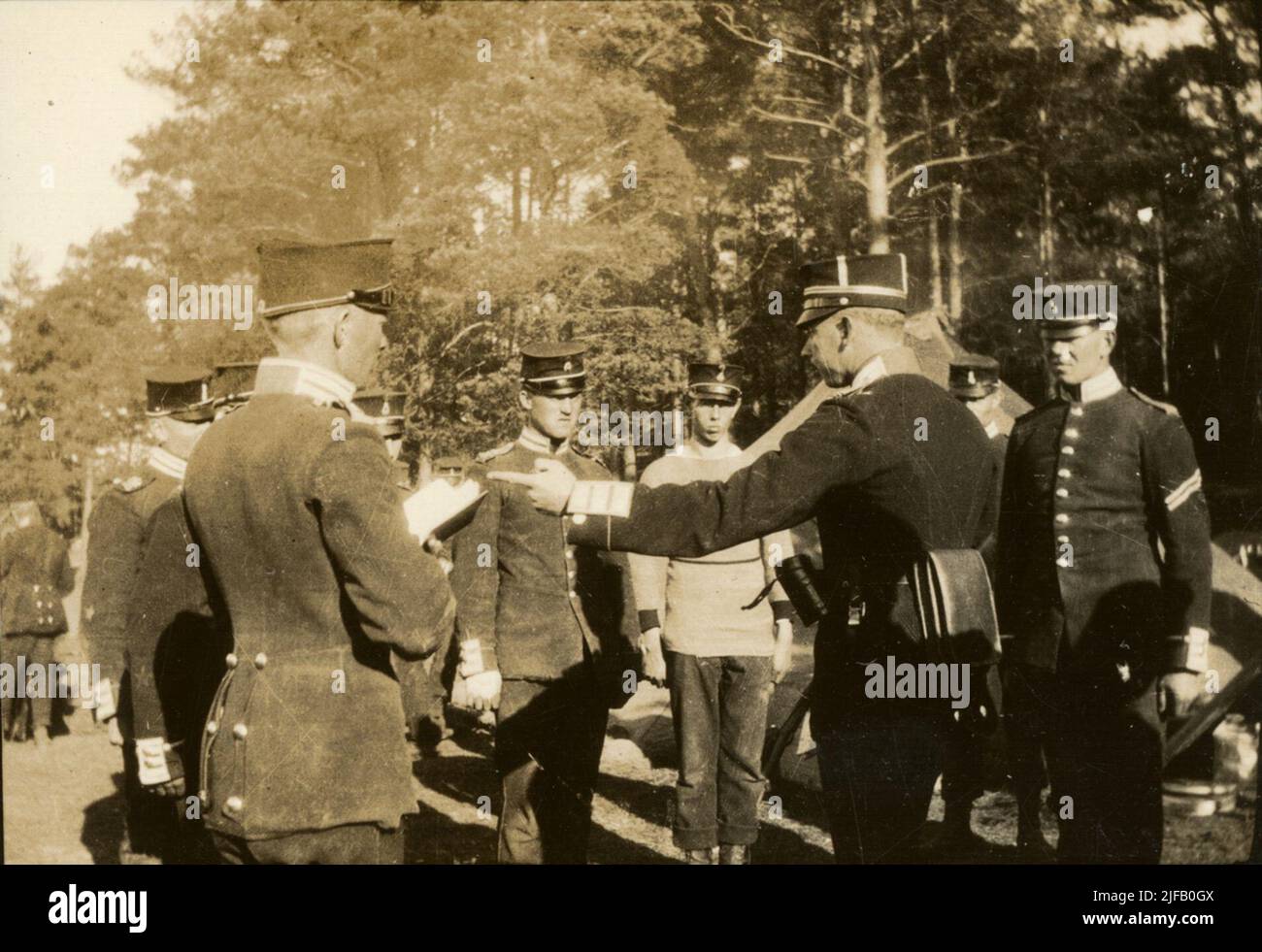 Field ordering officer hi-res stock photography and images - Alamy